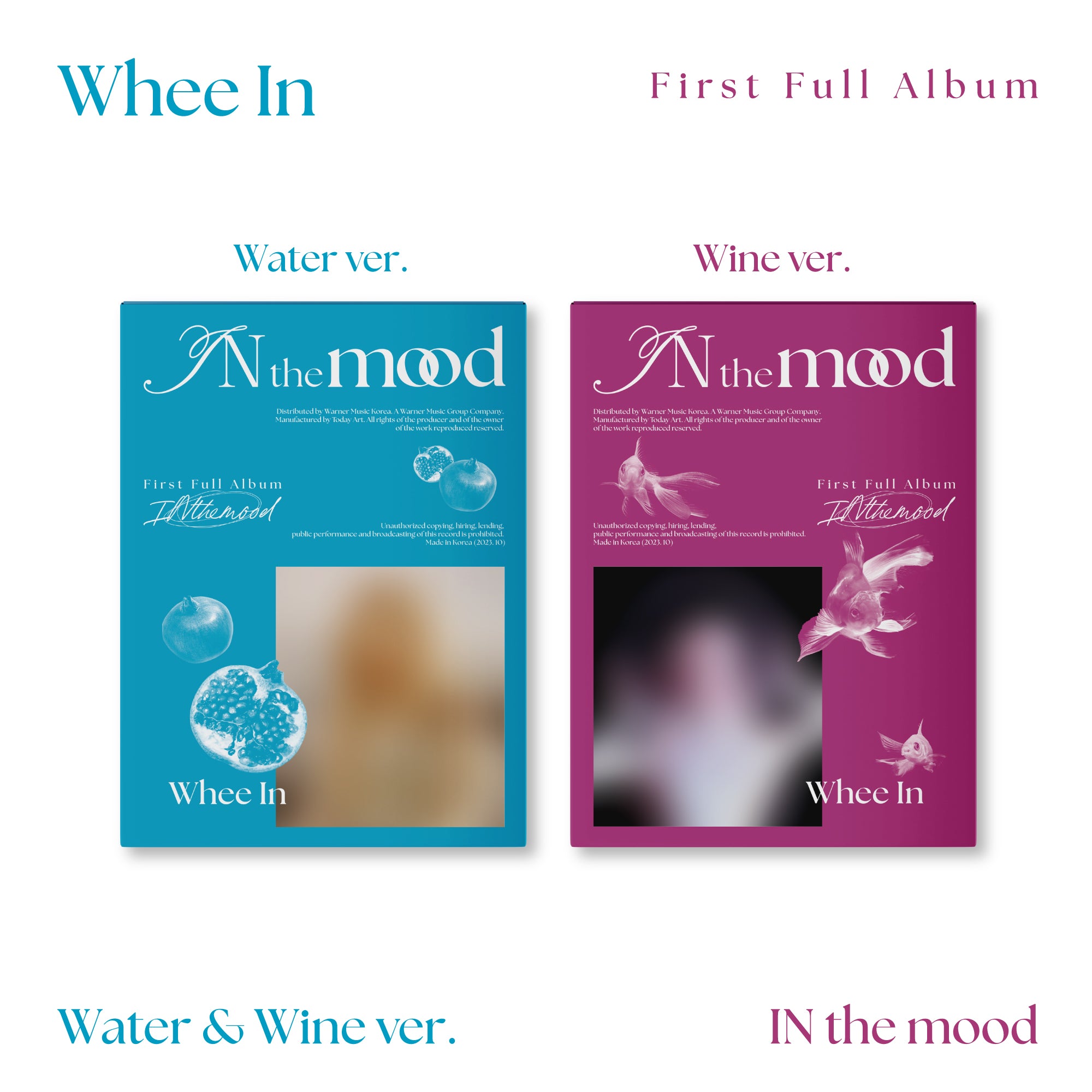 Whee In 1st Studio Album [IN the mood] (Photobook Ver.) + PHOTOCARD – ktreasureshophn